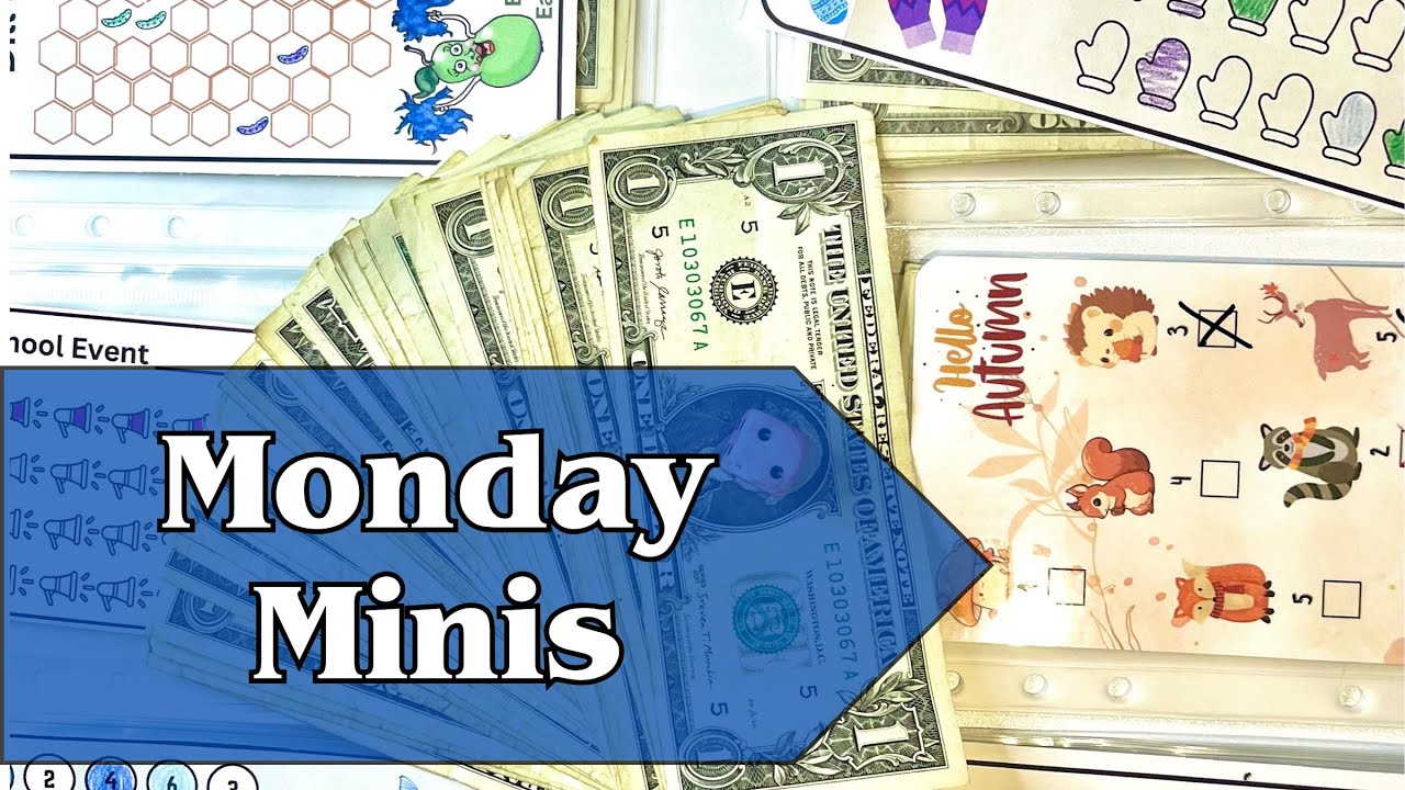 Monday Mini Savings Challenges | Letting the dice decide - YouTube