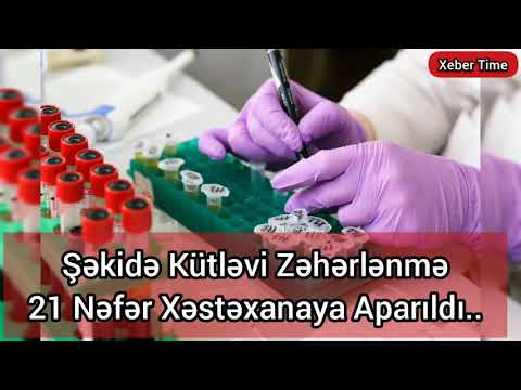 Şəkidə Toyda Zəhərlənmə Olub .