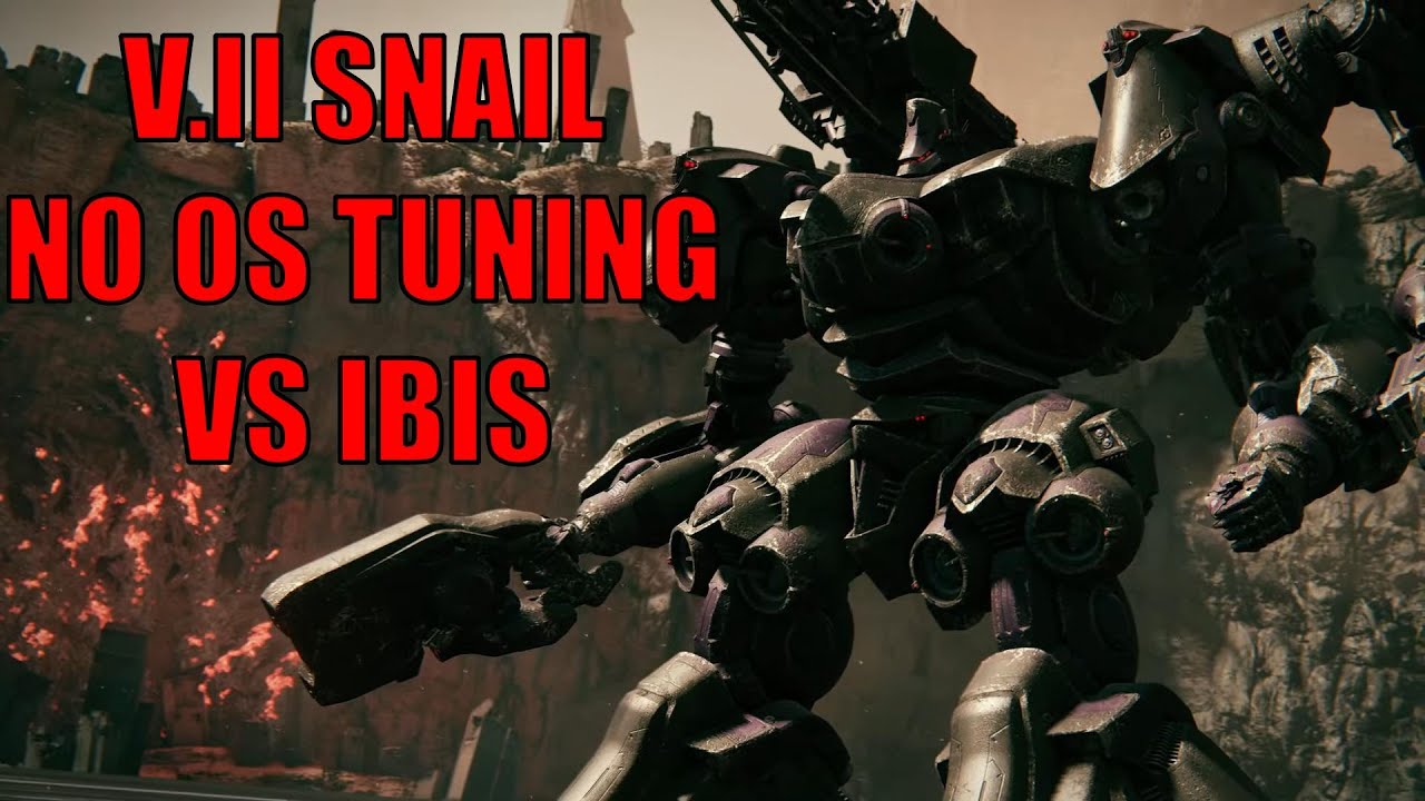 Armored Core VI - V.II SNAIL NO OS TUNING VS IBIS - YouTube