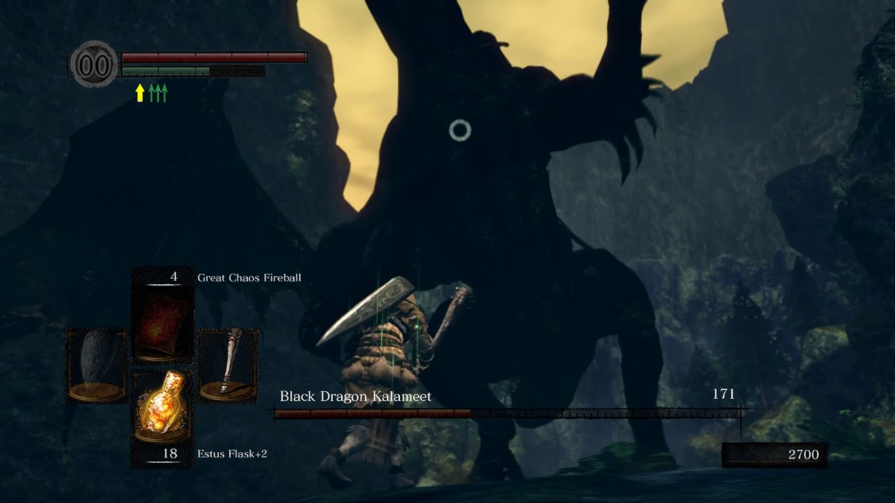 Dark Souls: Remasterd - Kalameet Soul Level 1 - YouTube