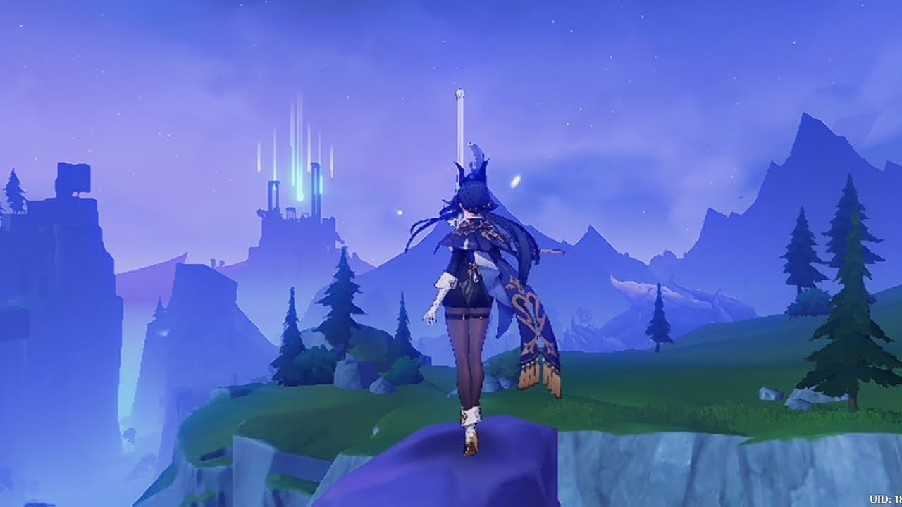 cozy genshin impact gameplay #1 ᨳଓ ՟ exploring simulanka and doing ...