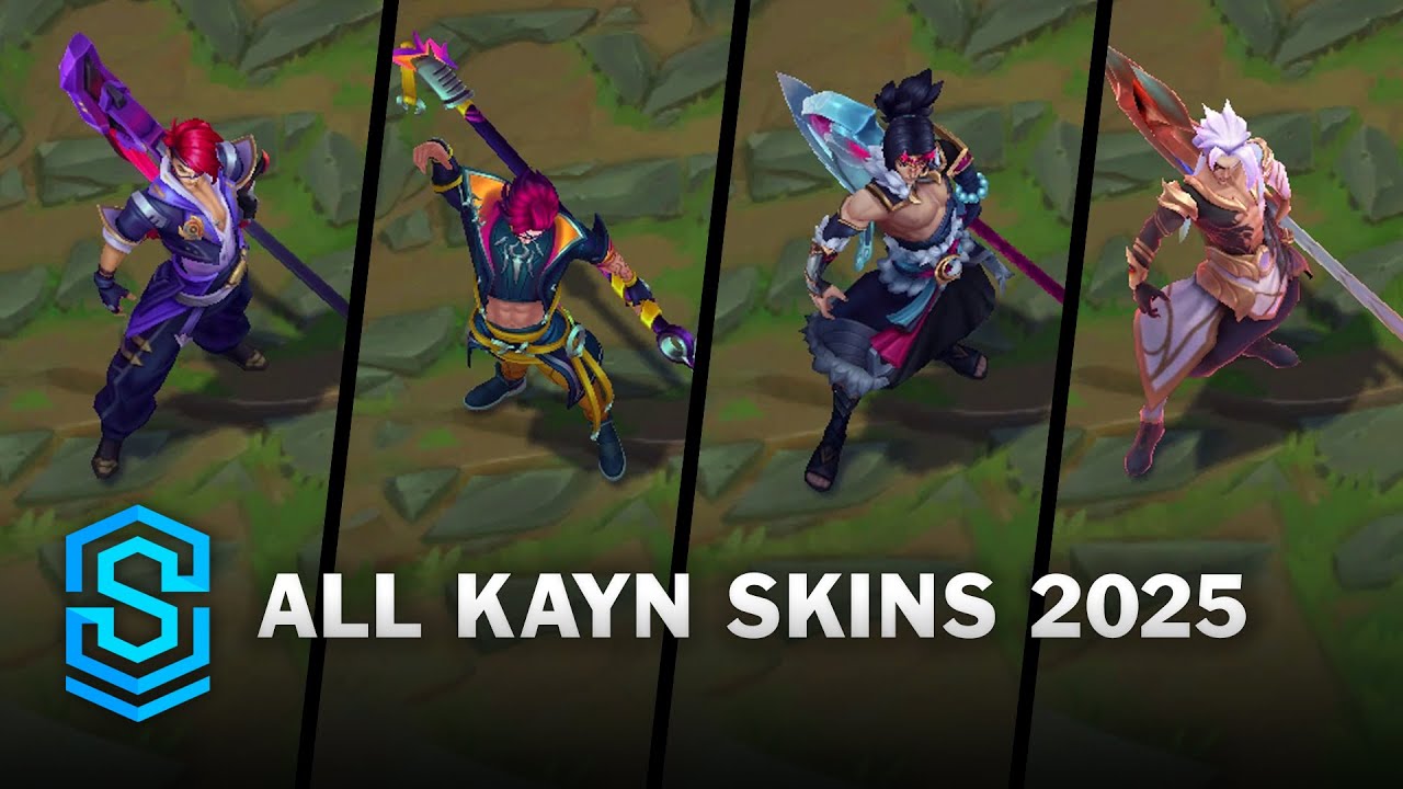 All Kayn Skins 2025 - YouTube