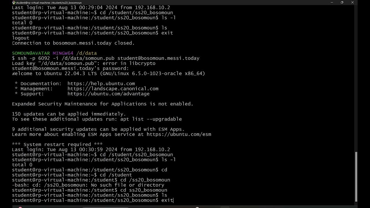 Real Server SCP SSH - YouTube