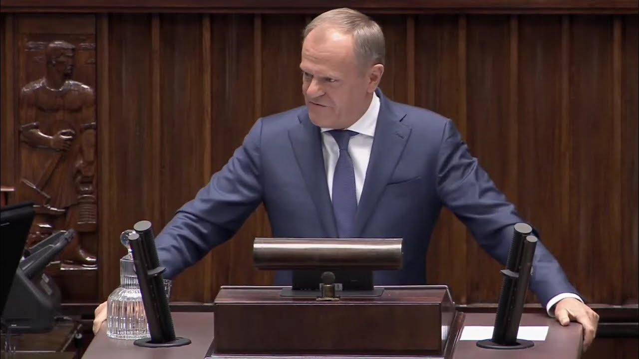 NA ŻYWO | Wypowiedź Premiera Donalda Tuska w Sejmie RP - YouTube