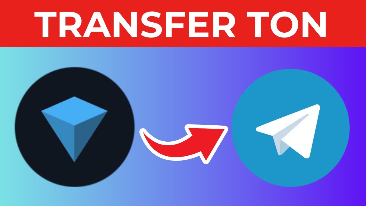 How To Transfer TON From Tonkeeper To Telegram Wallet (Easy) - YouTube