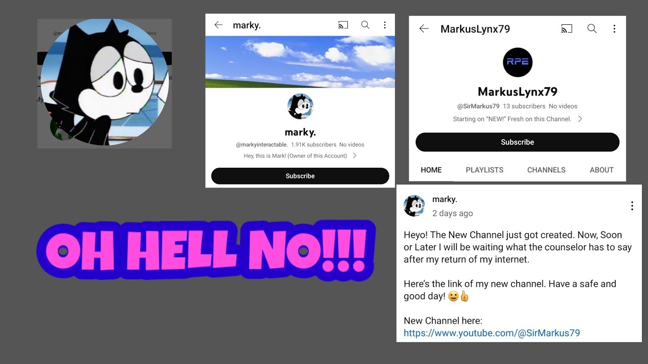 @notkitty0706 / @SirMarkus79 return to YT after 1 year of grooming ...