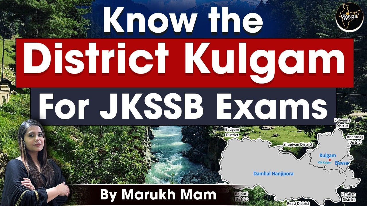 Lec-12 History of Kulgam District For #jkpconstable By Marukh Mam # ...