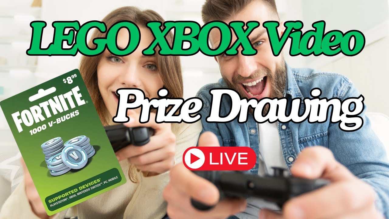 Live VBucks Giveaway Drawing - LEGO Fortnite Peely XBOX - YouTube