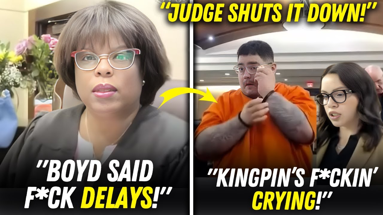 Judge Boyd Shuts Down ‘Crying Kingpin’ as Lawyers' Delay Tactics Get ...