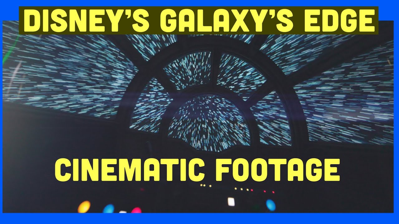 DISNEY’S GALAXY'S EDGE | CINEMATIC FOOTAGE | DISNEYWORLD - YouTube