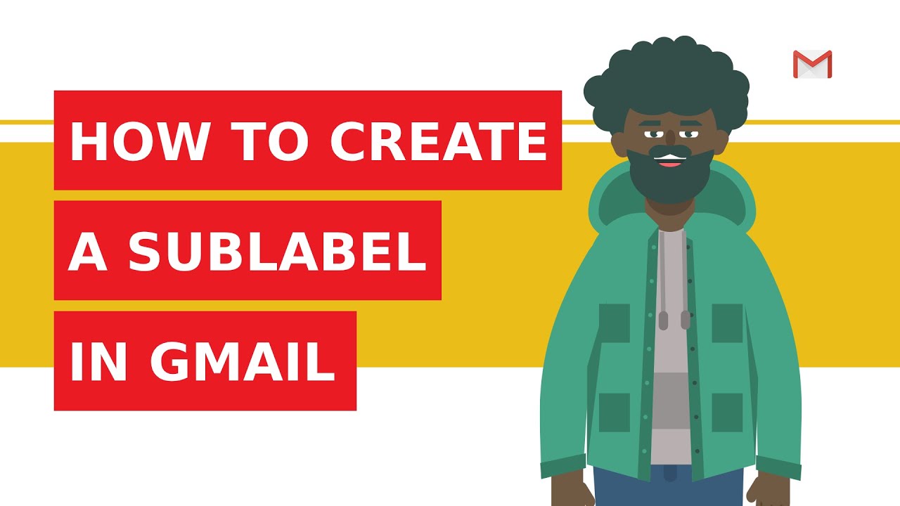 How to use nested labels in Gmail? - YouTube
