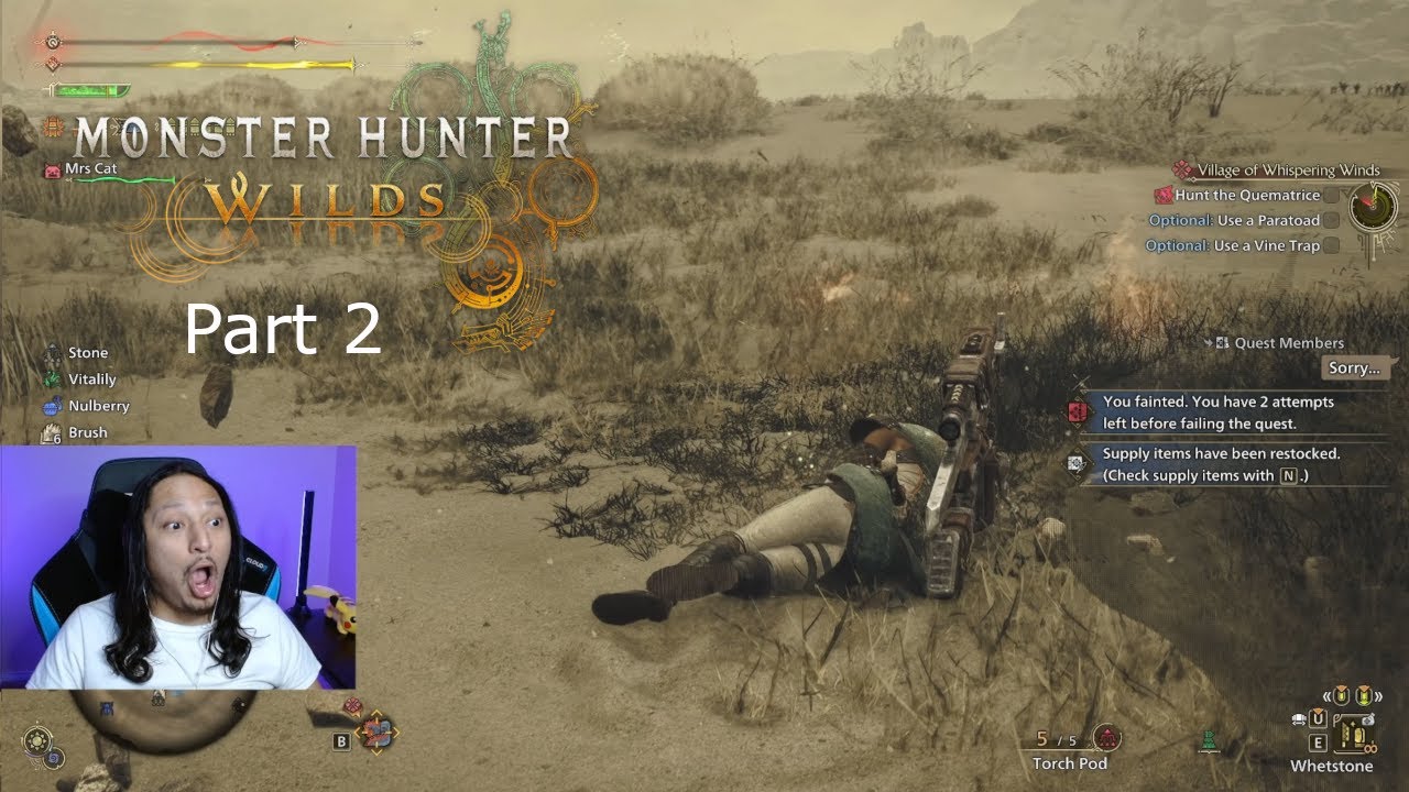 Monster Hunter Wilds Full Playthrough Part 2 - YouTube