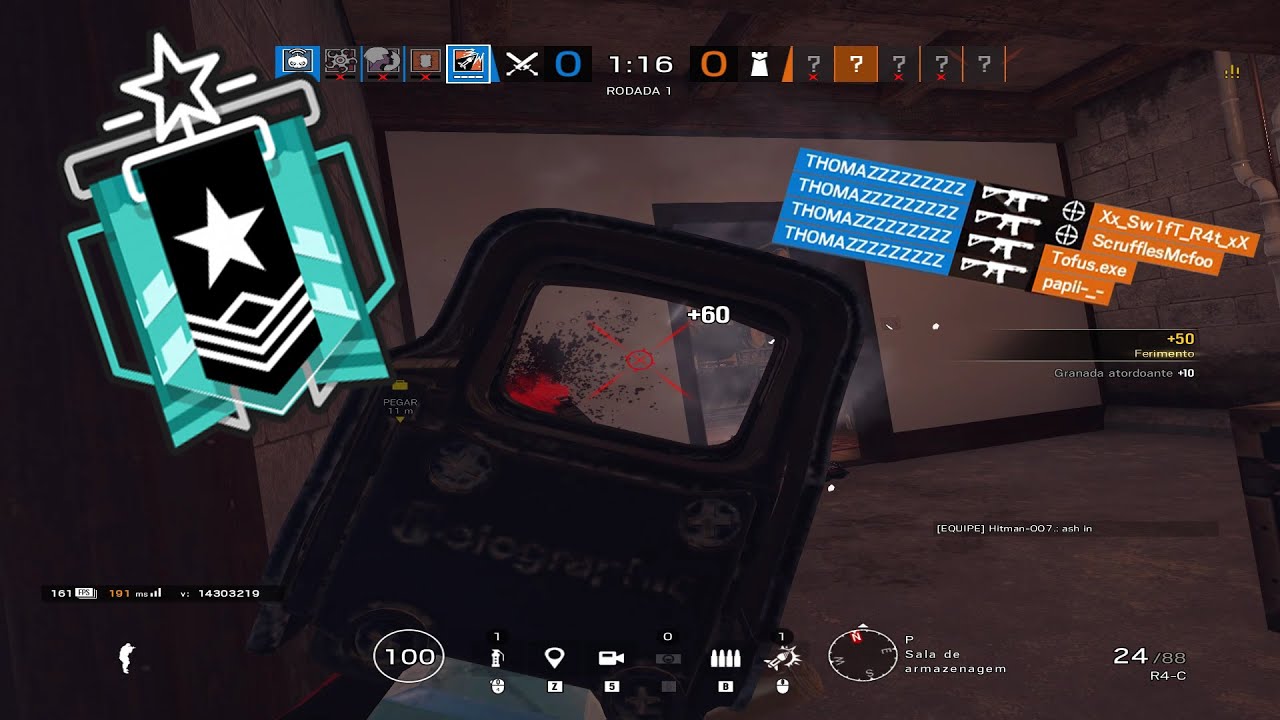 4K ASH - Rainbow Six Siege Highlights PC #71 - YouTube