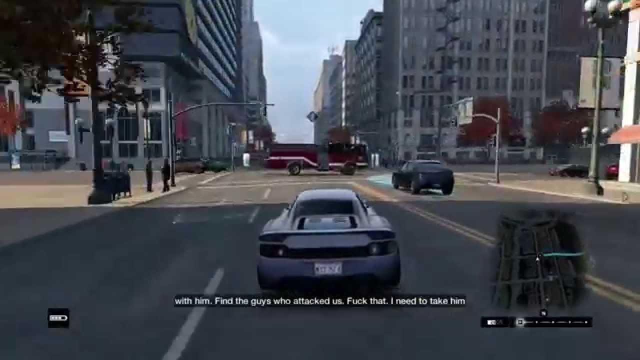 Watch dogs - Mission: Nicky gets caught - (Before Release) - YouTube