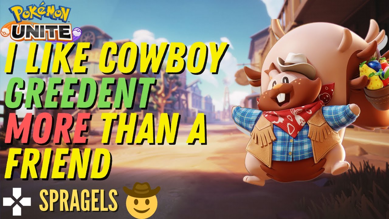 Cowboy Greedent Is Perfect *I LIKE Like It* - Pokémon Unite - YouTube