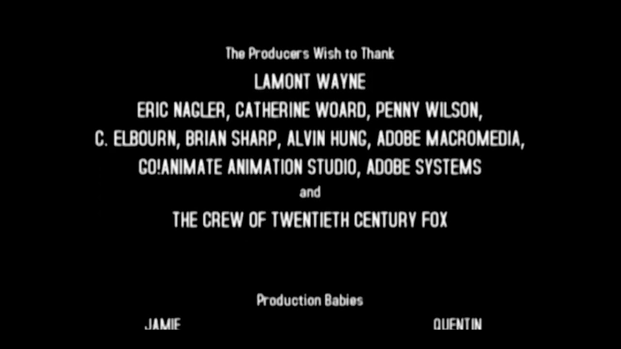 GoAnimate the movie credits tv version - YouTube