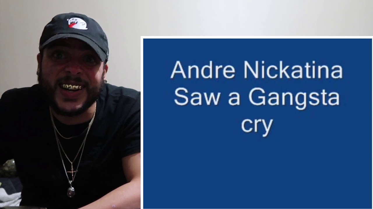 Andre Nickatina - Saw a Gangsta Cry (Reaction)🔥🔥 - YouTube