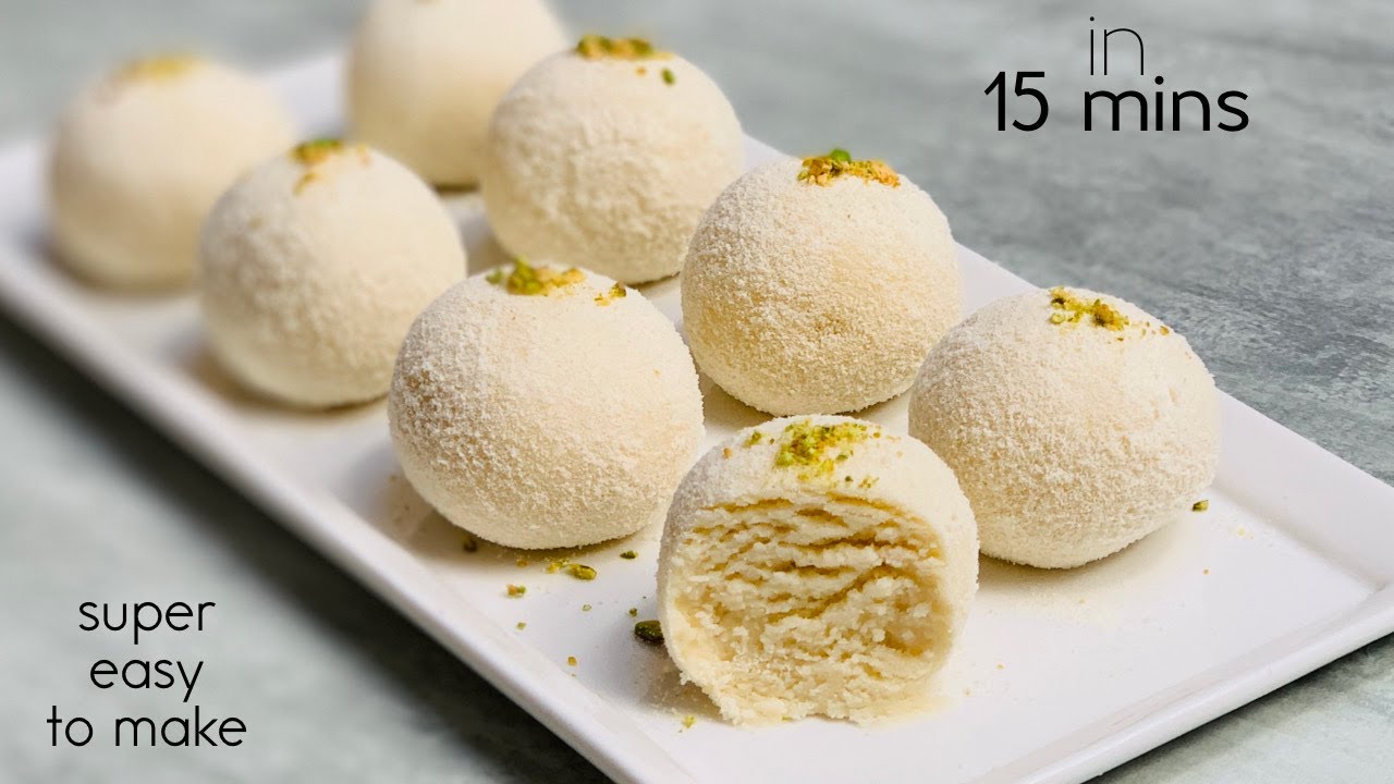 Pranhara Kachagolla Recipe in 15 minutes | প্রানহারা | কাঁচাগোল্লা ...