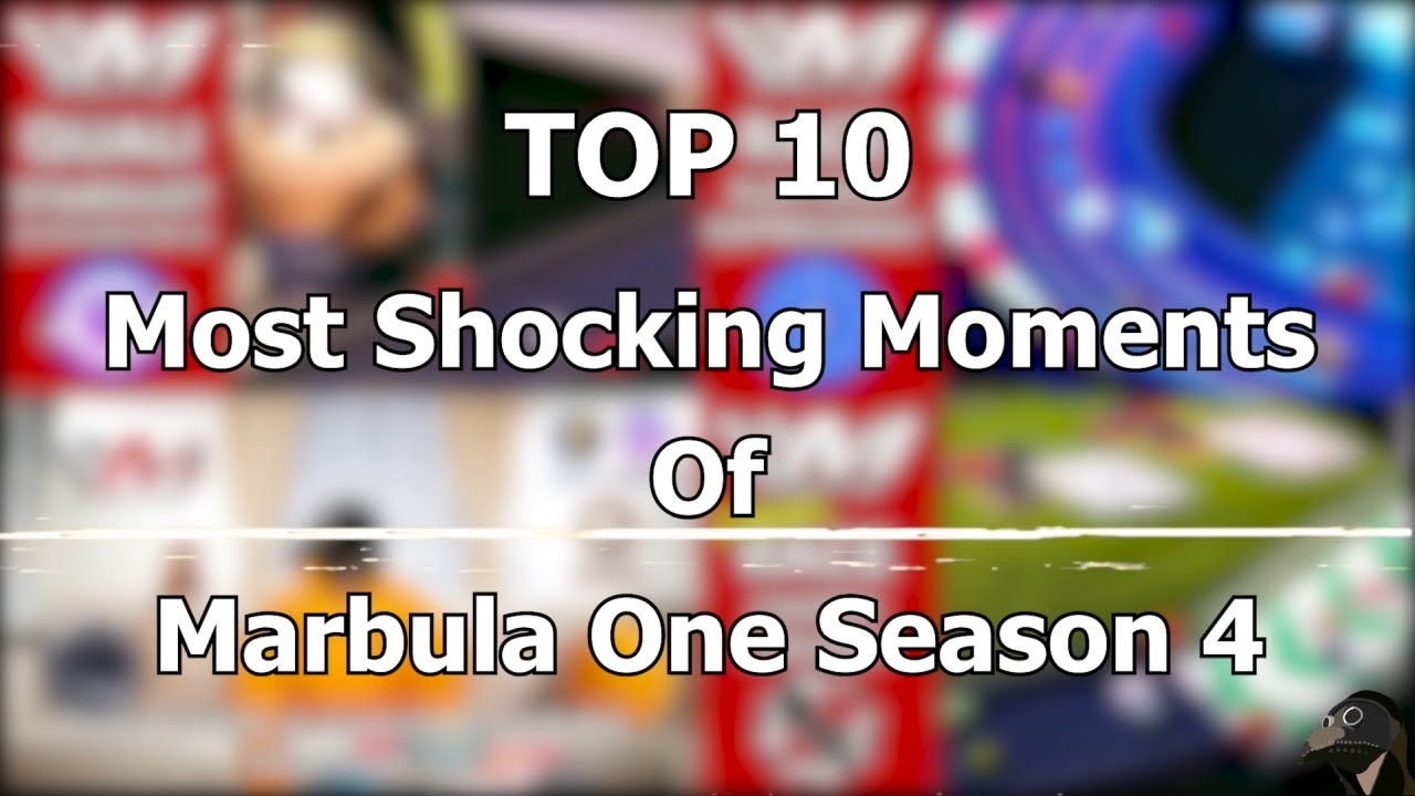 TOP 10 Most Shocking Moments of Marbula 1 Season 4 - YouTube