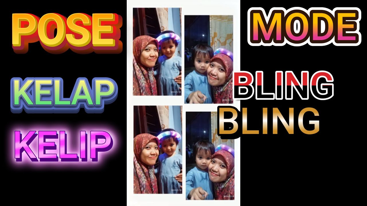 take a pose BLING BLING!!! POSE KELAP KELIP - YouTube