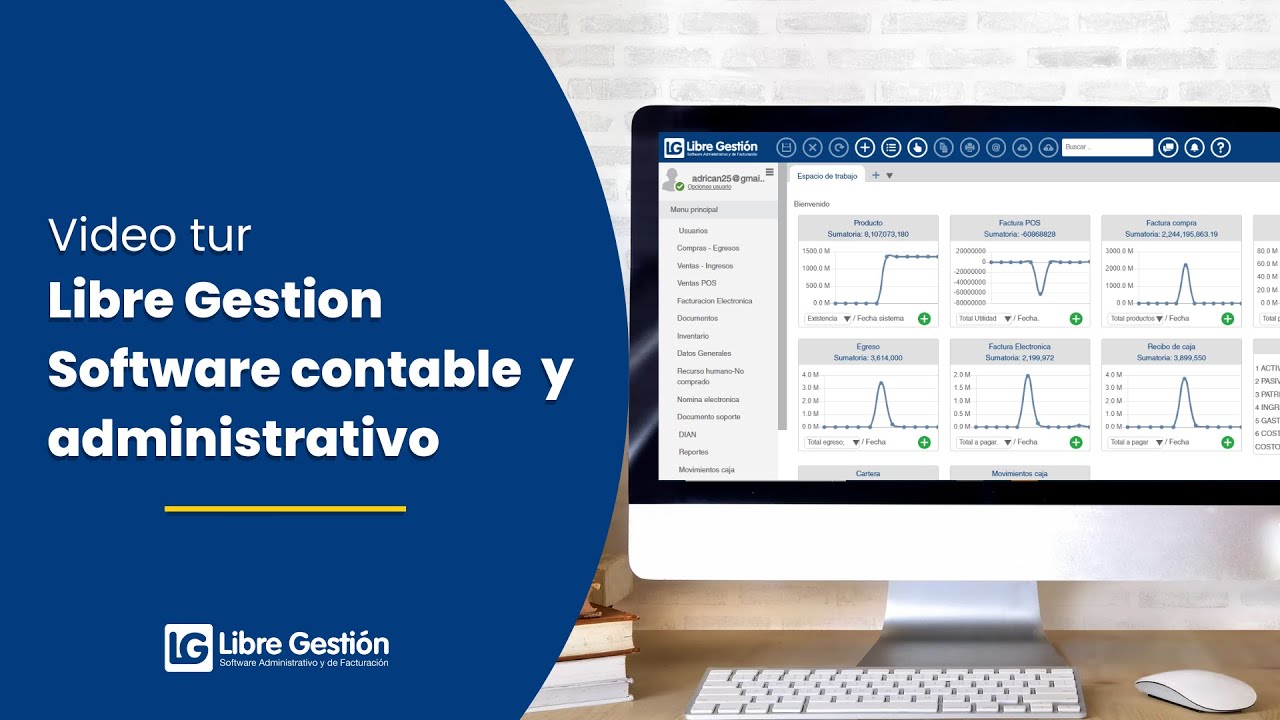 El mejor Software de Gestión Administrativa y Contable Libre Gestión ...