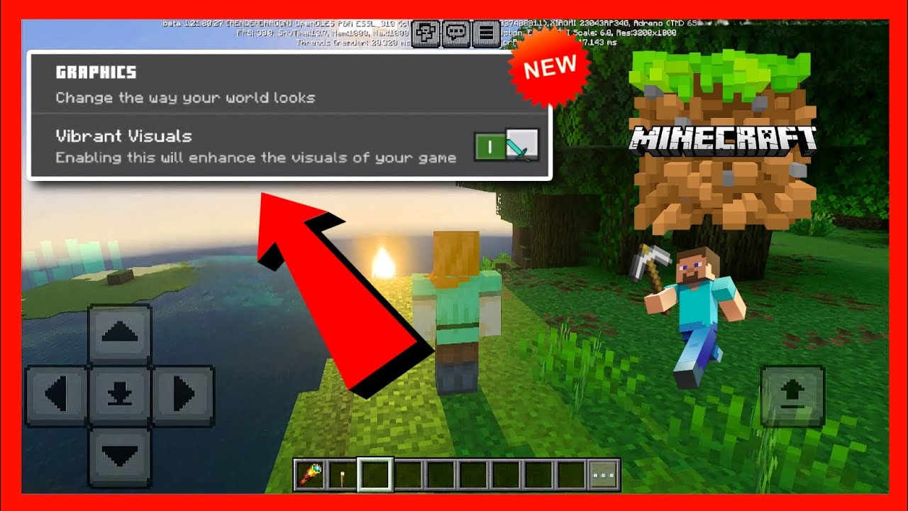 Minecraft Bedrock Edition ANDROID'de CANLI GÖRSELLER Nasıl ...