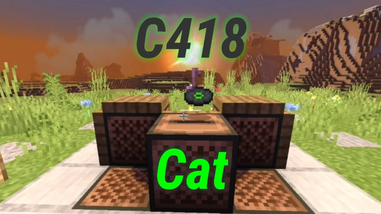 Minecraft Music Disc - C418 Cat - Minecraft PE - YouTube
