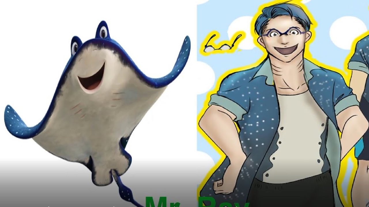 Finding Dory Finding Nemo Characters If They Were Humans T150 - Tua one ...