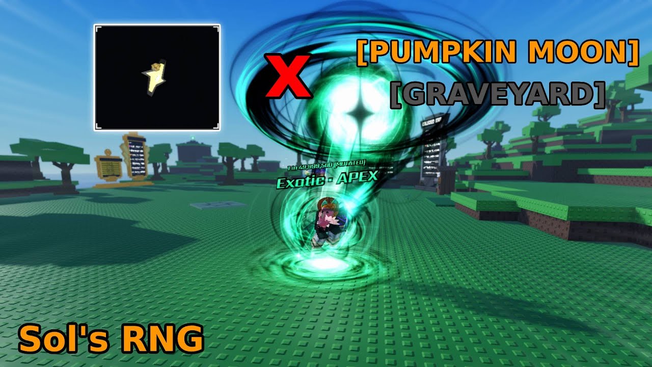 Dùng Transcendent Potion Trong Biome Halloween Và Cái Kết | Sol's RNG ...