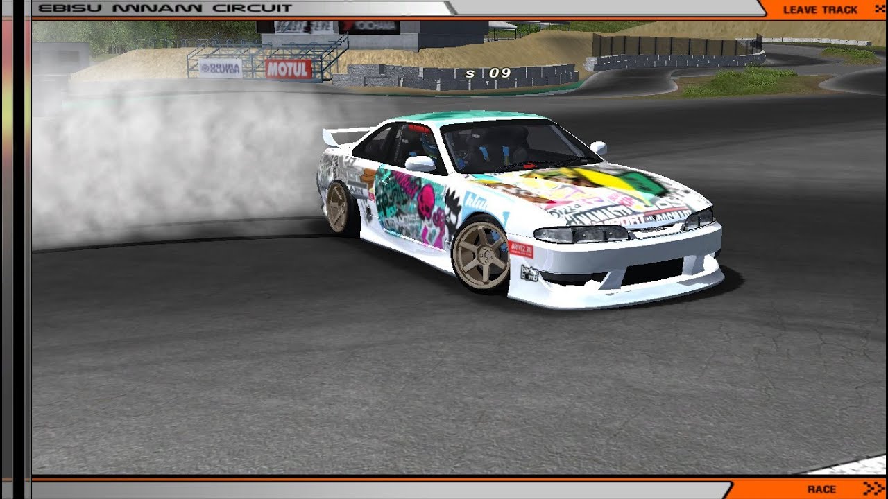 RFACTOR StanceLife S14 Zenki drifting on Honjo circuit - YouTube