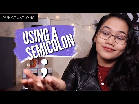 Using a SEMICOLON - Punctuations | CSE, IELTS, and UPCAT Review