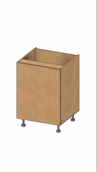 Fusion 360, cabinet assembly. #kitchencabinet #3d #woodworking # ...
