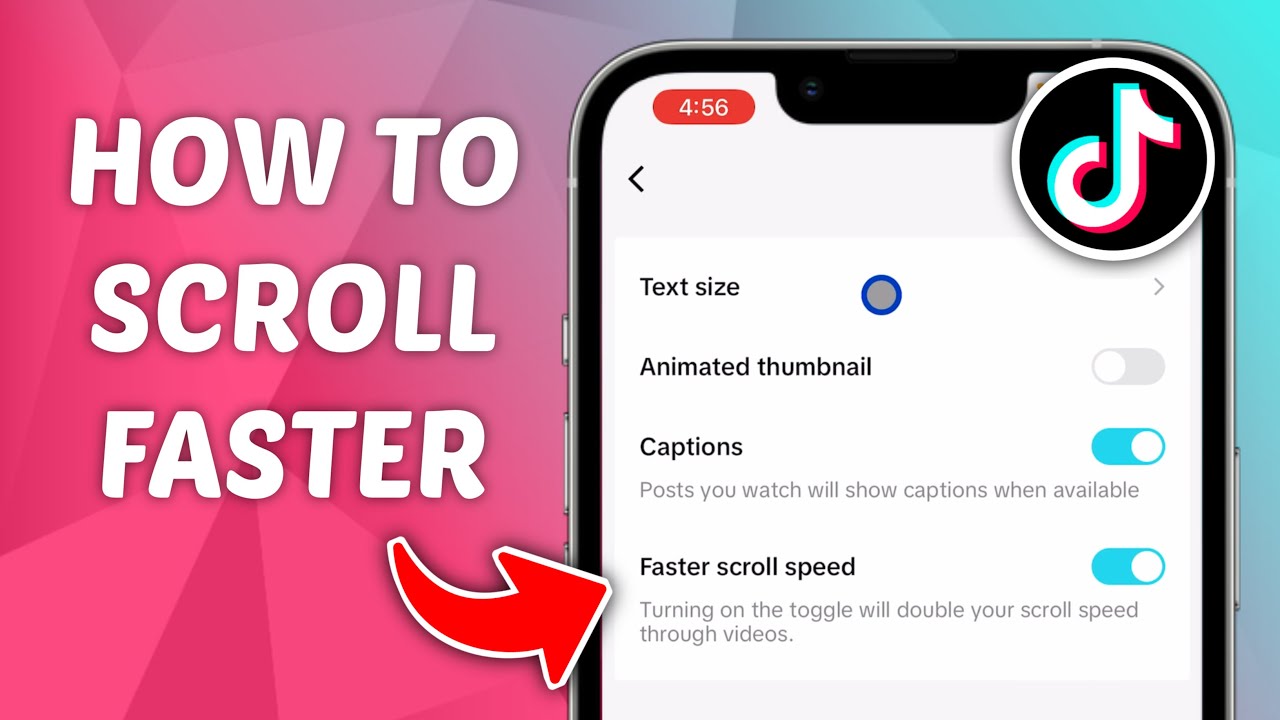 How to Scroll Faster on TikTok - Quick and Easy Guide! - YouTube