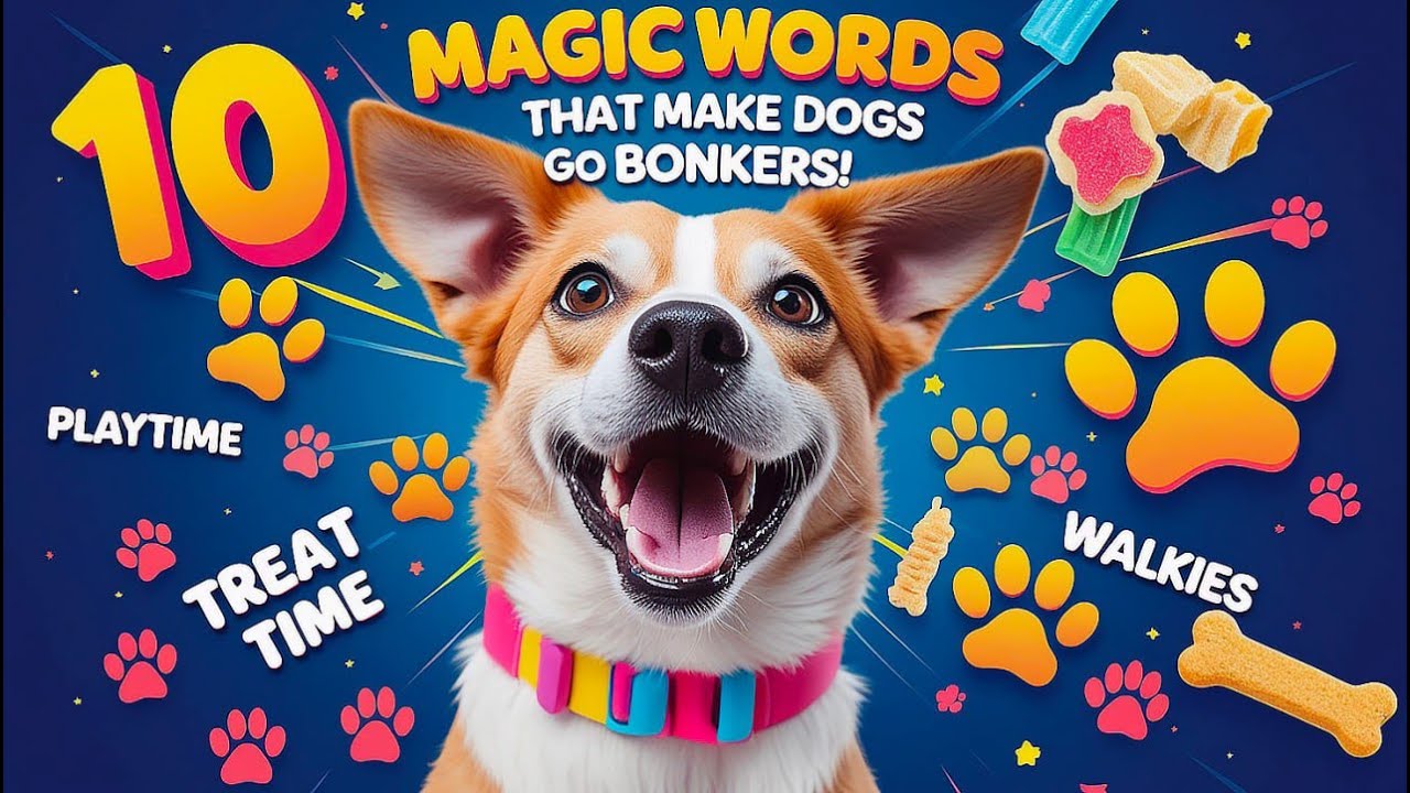 10 Magic Words That Make Dogs Go Bonkers! - YouTube
