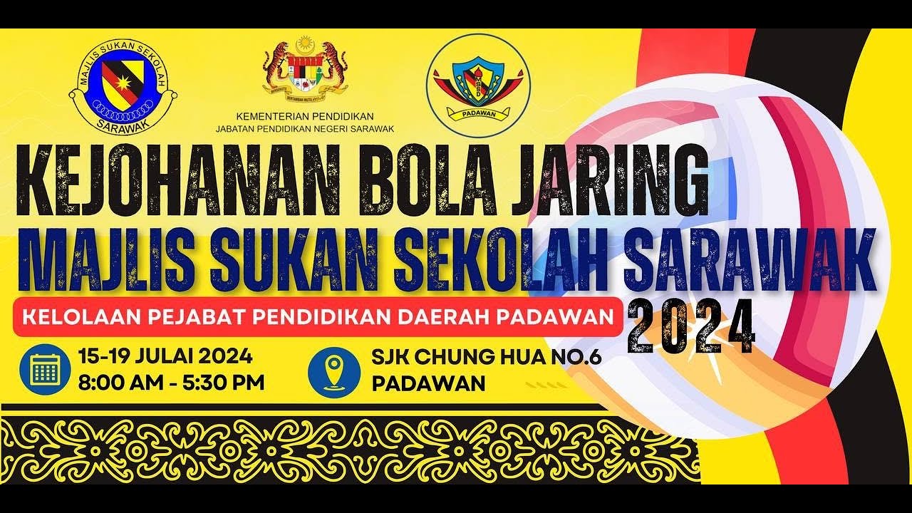 KEJOHANAN BOLA JARING MAJLIS SUKAN SEKOLAH SARAWAK 2024 - YouTube