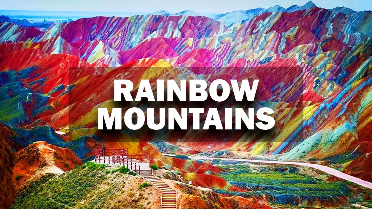 DISCOVERING the RAINBOW MOUNTAINS in CHINA - YouTube