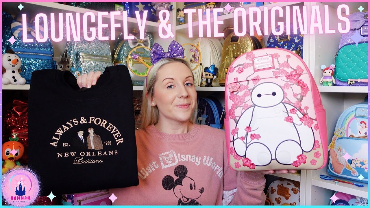 Baymax Sakura Loungefly Mini Backpack Disney Unboxing Originals Vampire ...