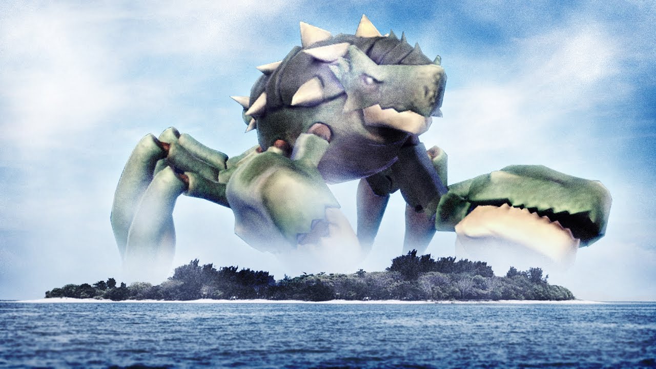 DINO CRAB TAKES OVER ISLAND!!! - King of Crabs - YouTube