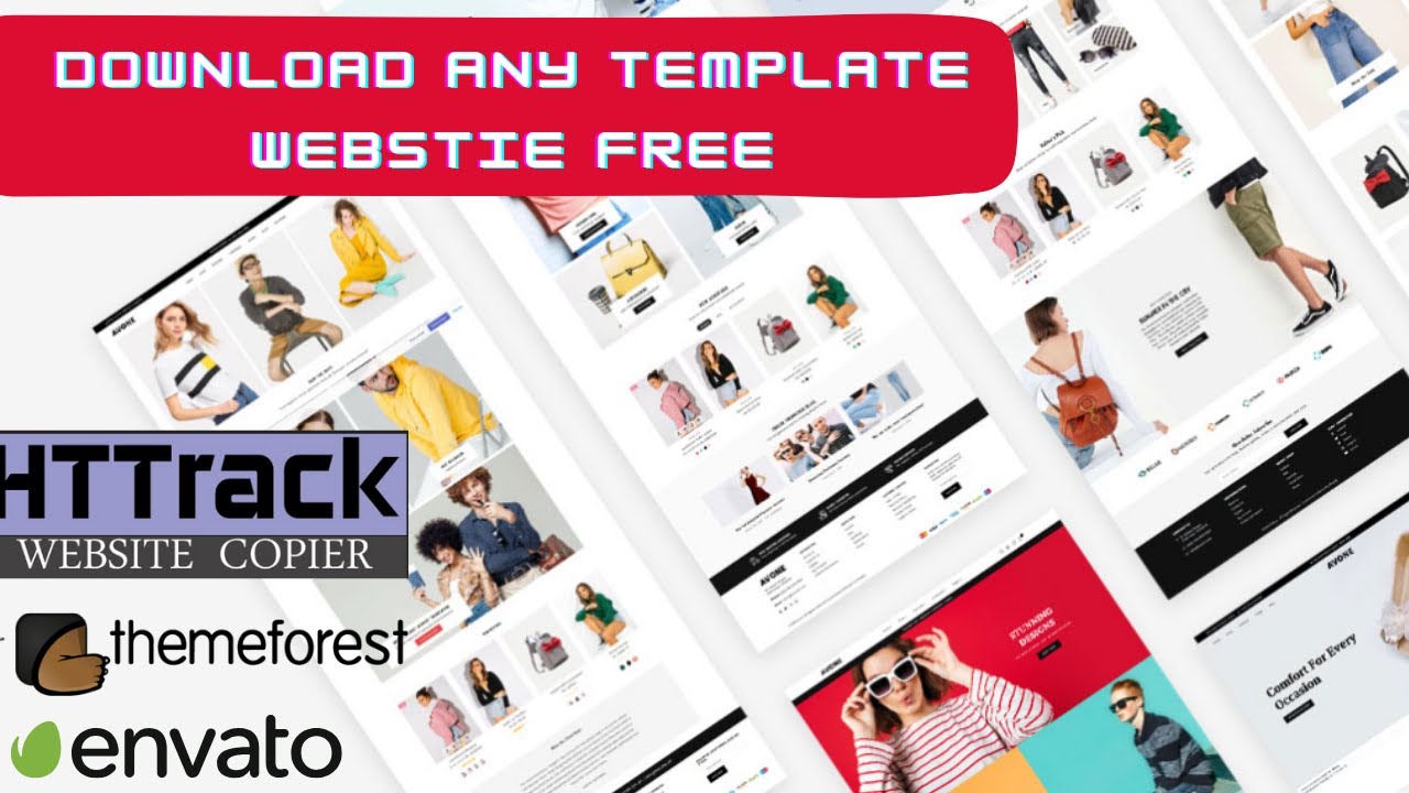 Hướng dẫn sử dụng httrack copy mọi giao diện 100% thành công 2023 - YouTube