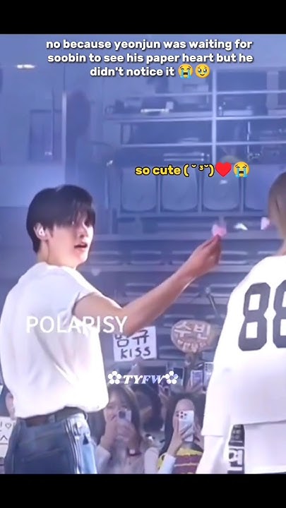 Yeonjun's always exposing his love to soobin in different ways💗🥹😭 #yeonbin#shorts#youtubeshorts# ...