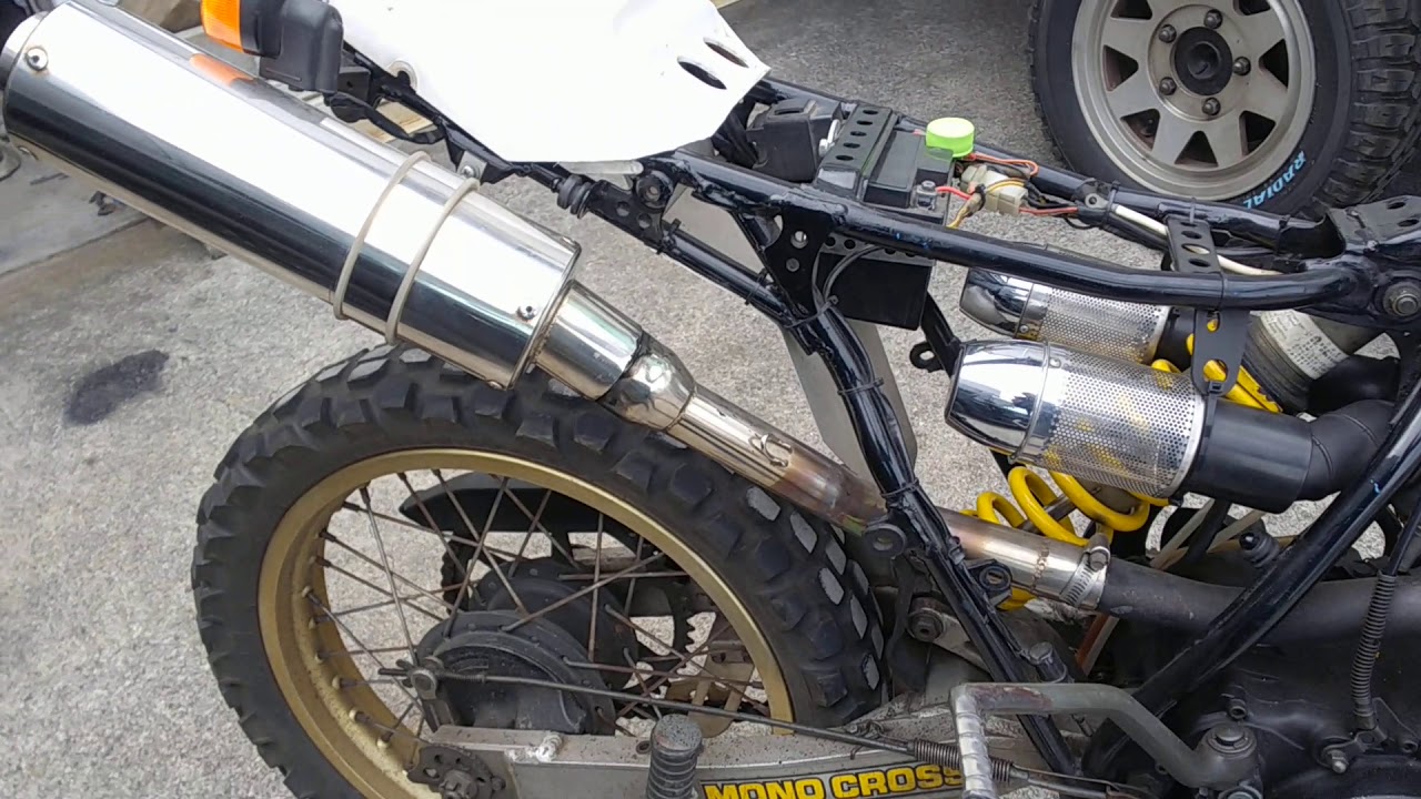 YAMAHA XT250T 1983 - YouTube