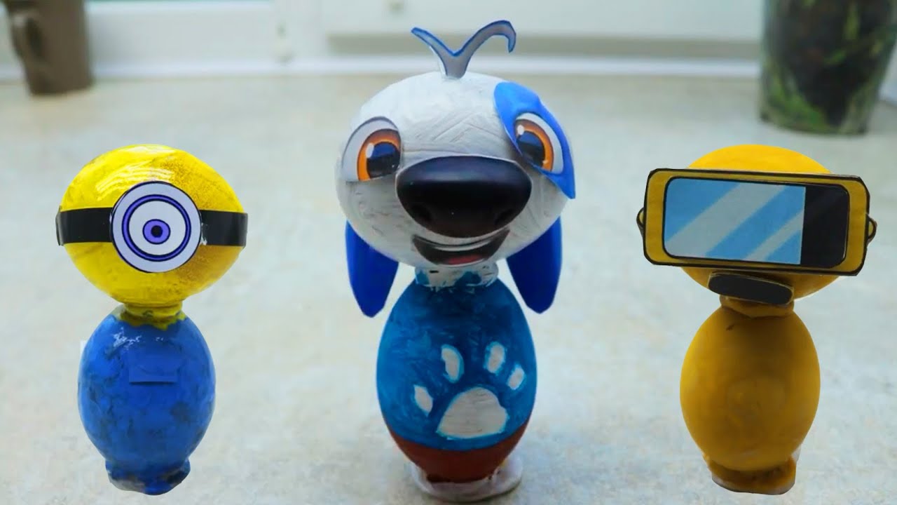 My Sprunki OC Talking Hank, Garnold, Minion, Tom made from eggs # ...