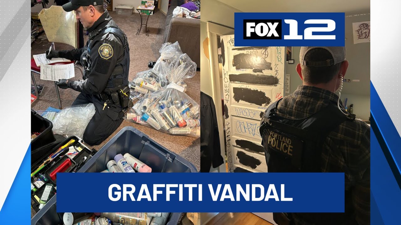 Prolific Portland graffiti vandal ‘BAMBI’ arrested, update on ‘MONK6 ...
