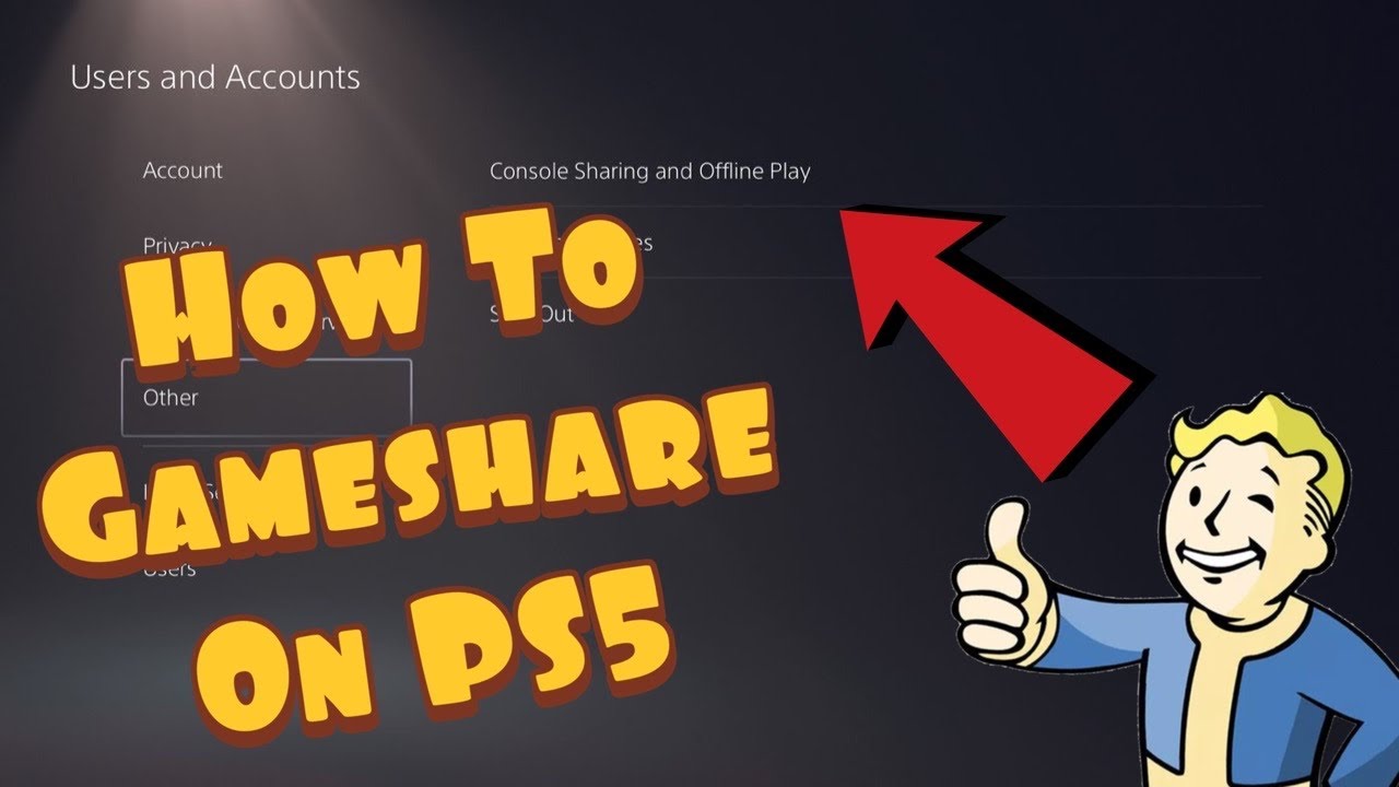 How to Gameshare On PS5 2021 - (Easiest Way To Share PS5 Games!) - YouTube
