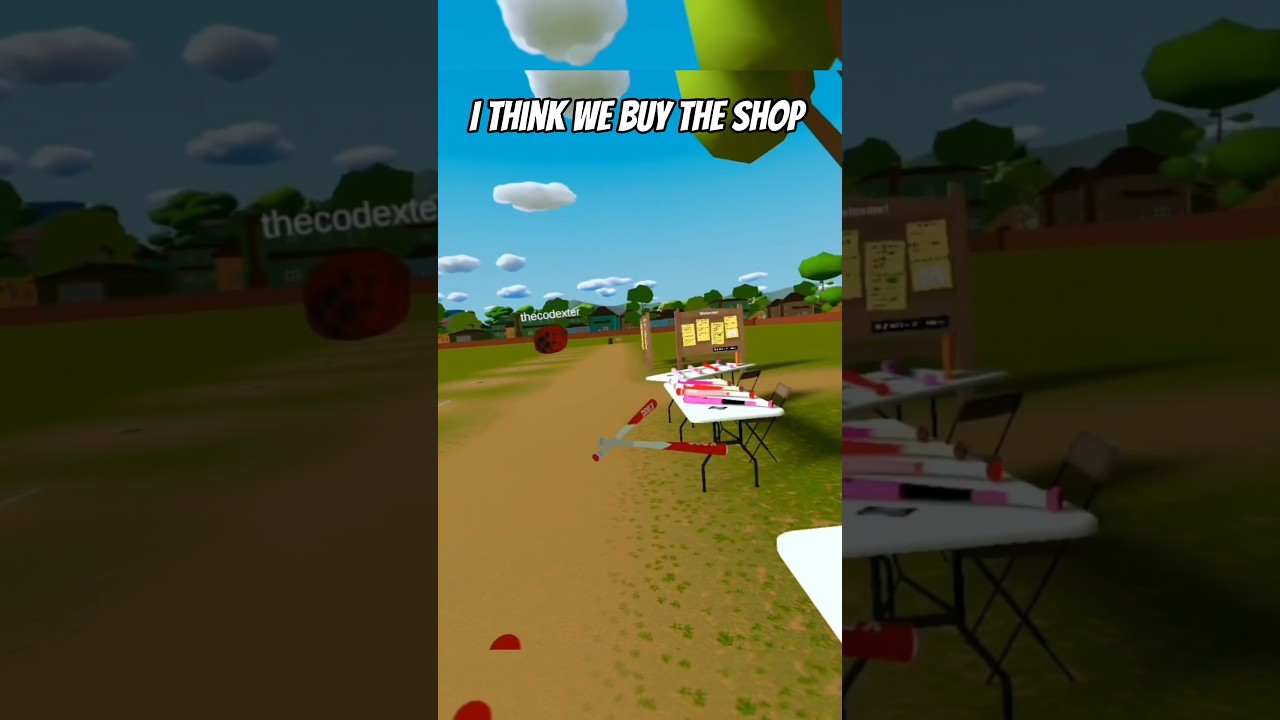 Buying the whole shop in Derby - Baseball VR! Free baseball game on ...