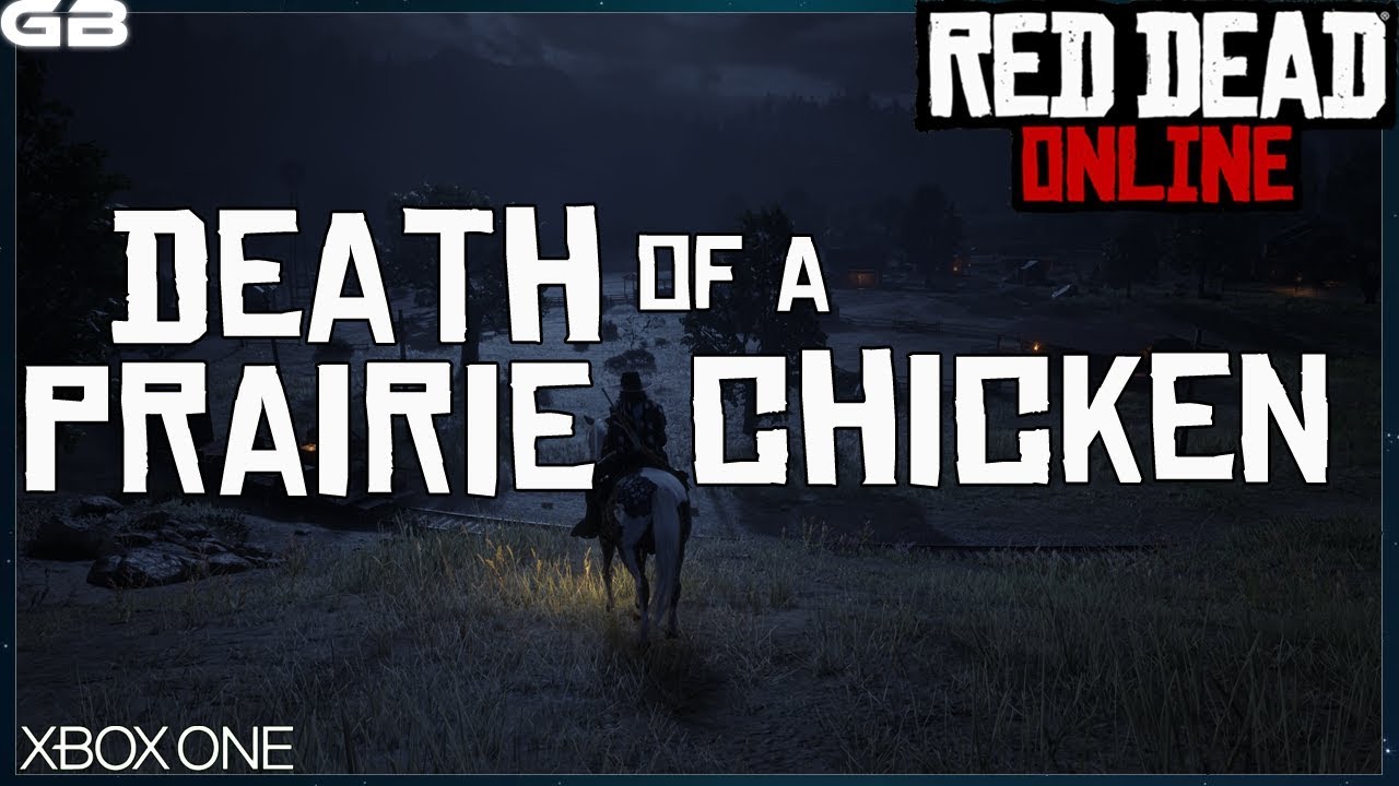 Red Dead Online Death of a Prairie Chicken - YouTube