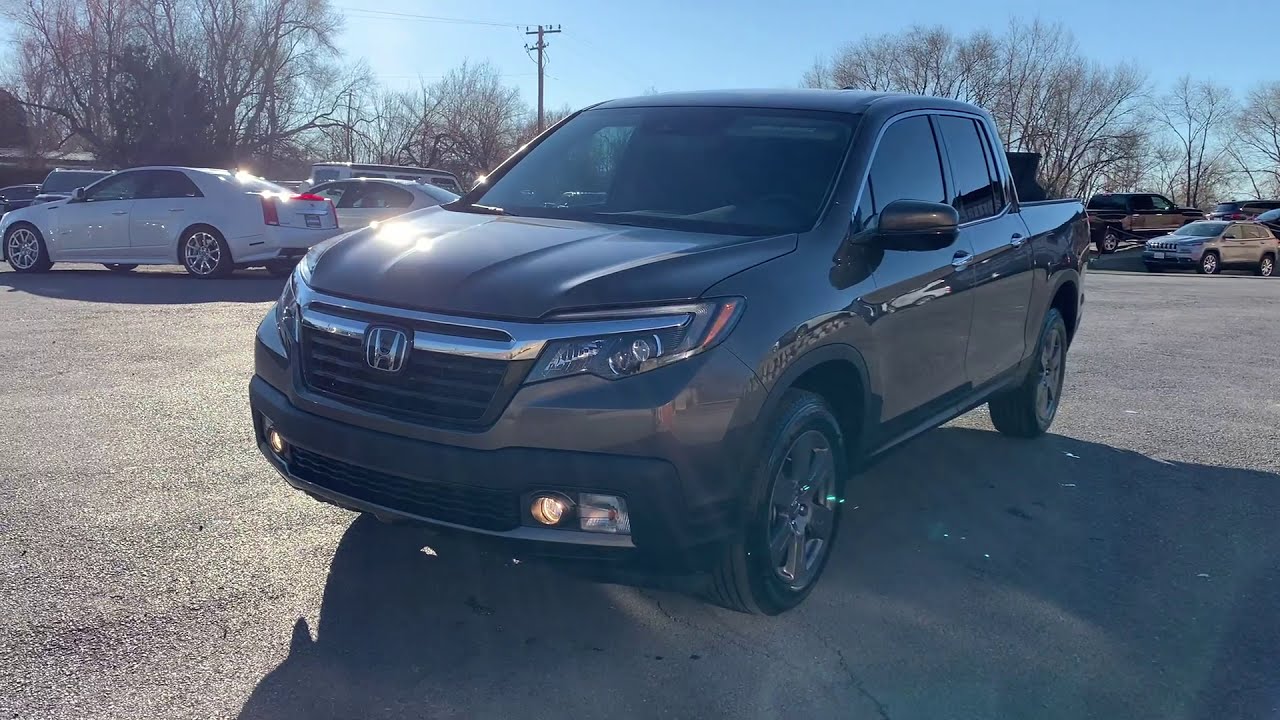 2020 Honda Ridgeline RTL-E - YouTube
