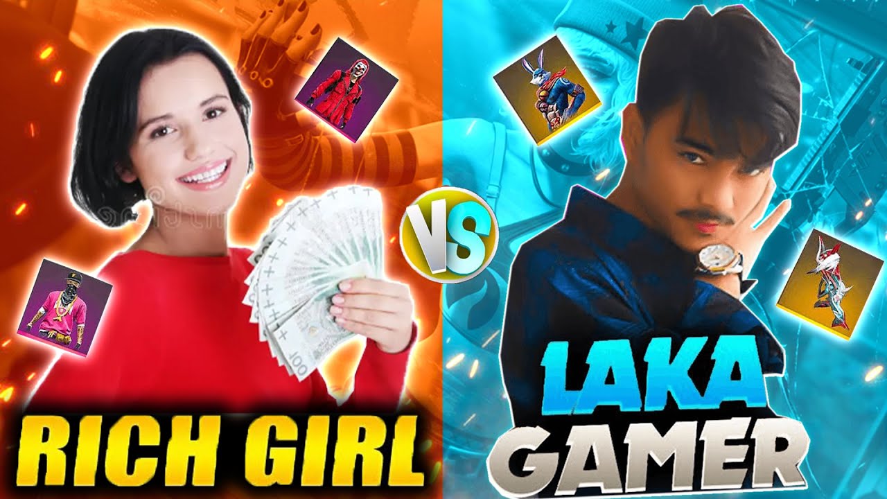 Collection Verses with Random Rich Girl😱 All Free Fire Bundle - Laka ...
