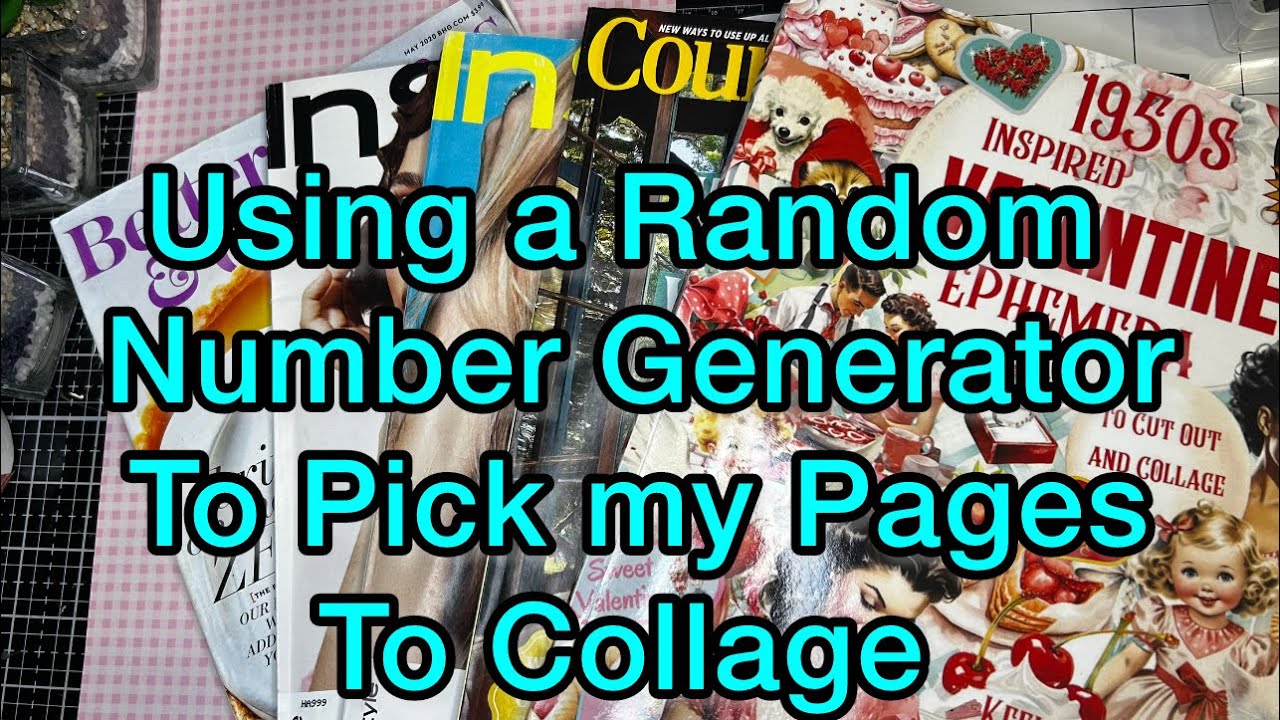 Alexa Picked My Page Number to Use! Page 7 in all 5 Books! Glue Book ...
