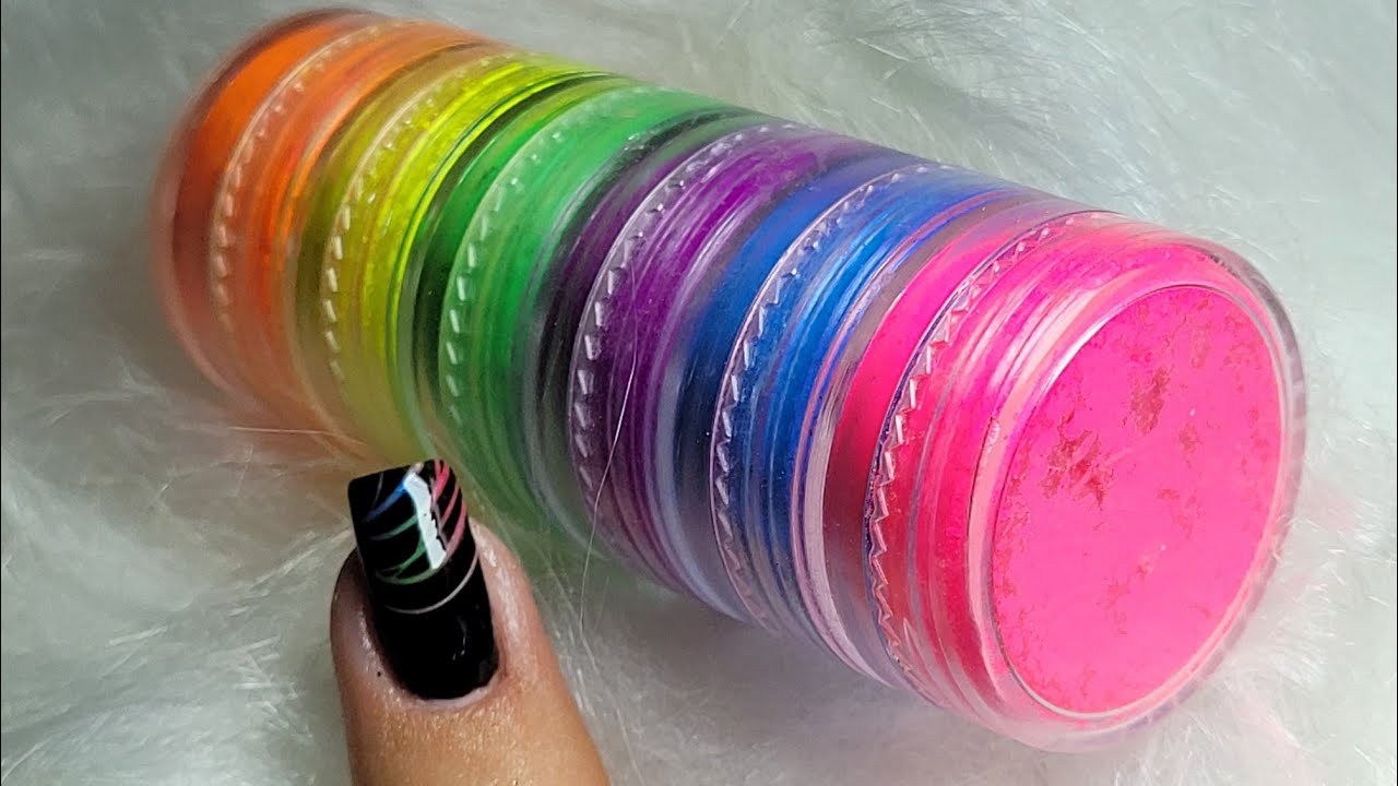 PÓ NEON MUITO FÁCIL DE USAR _ tutorial dessa decoração belíssima - YouTube
